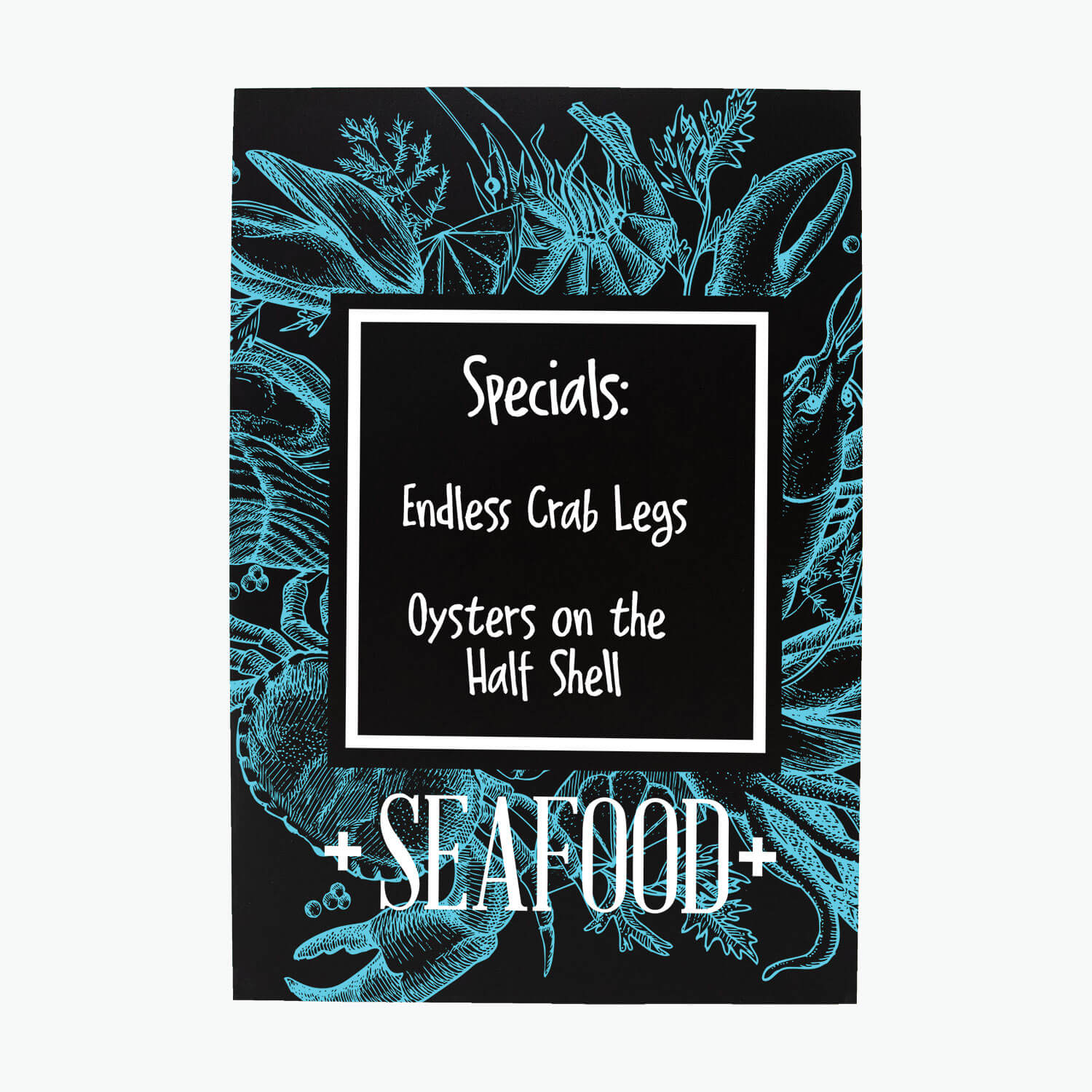 32 Economy A-Frame Imprinted Chalkboard Replacement Insert, DY-23001 ...