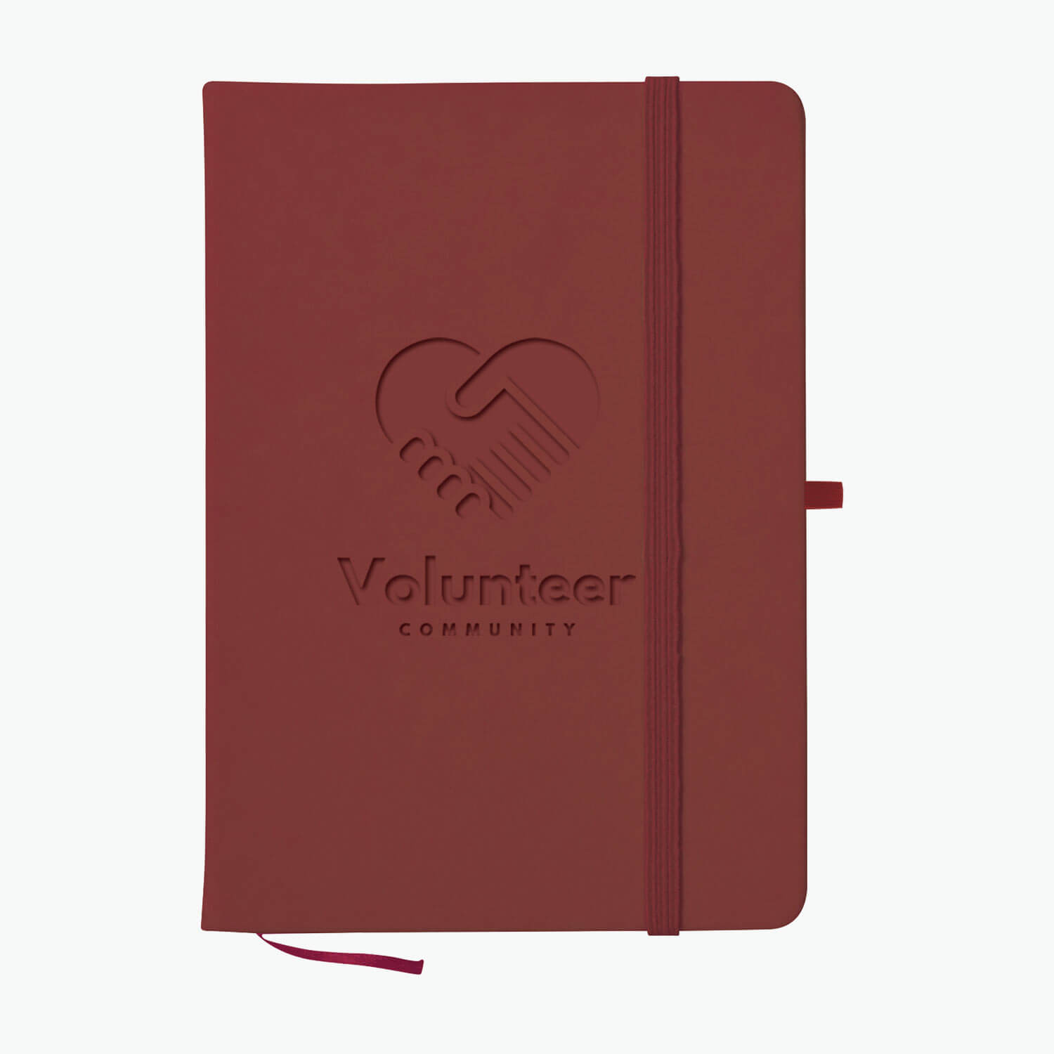 Jane 5 x 7 Journal - Debossed, WP-23006D - MARCO Promos