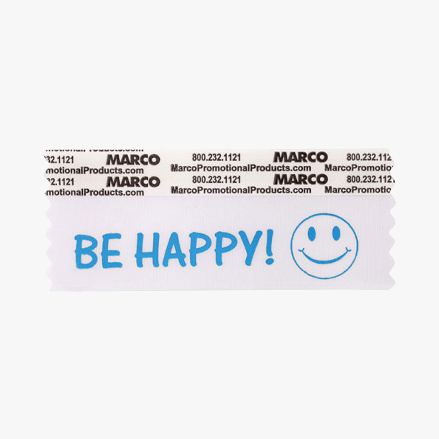 BE HAPPY! (SMILEY FACE) Ribbon H1-BEHAPPY