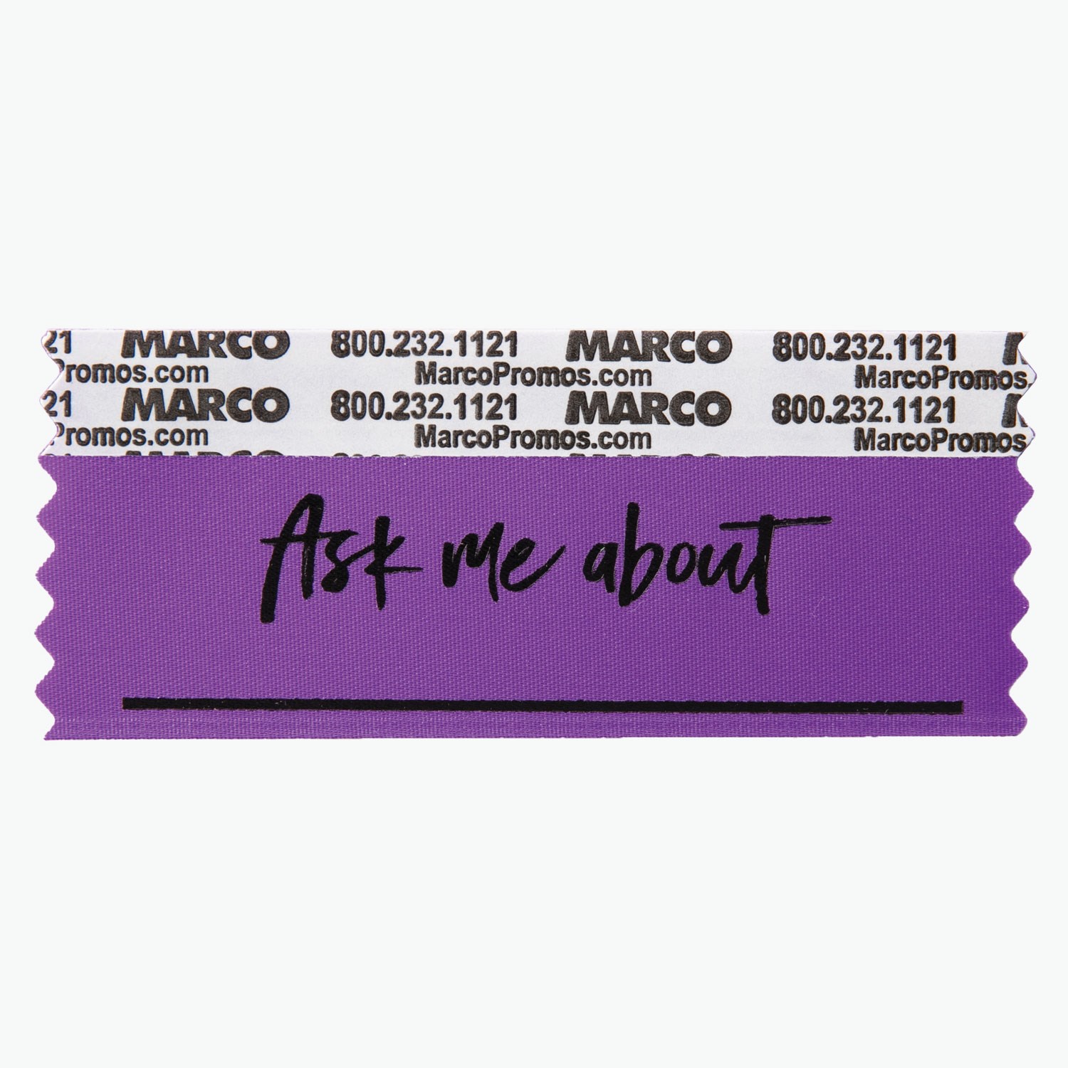 100 Assorted Conversation Starter Ribbons with Case | Marco Promos