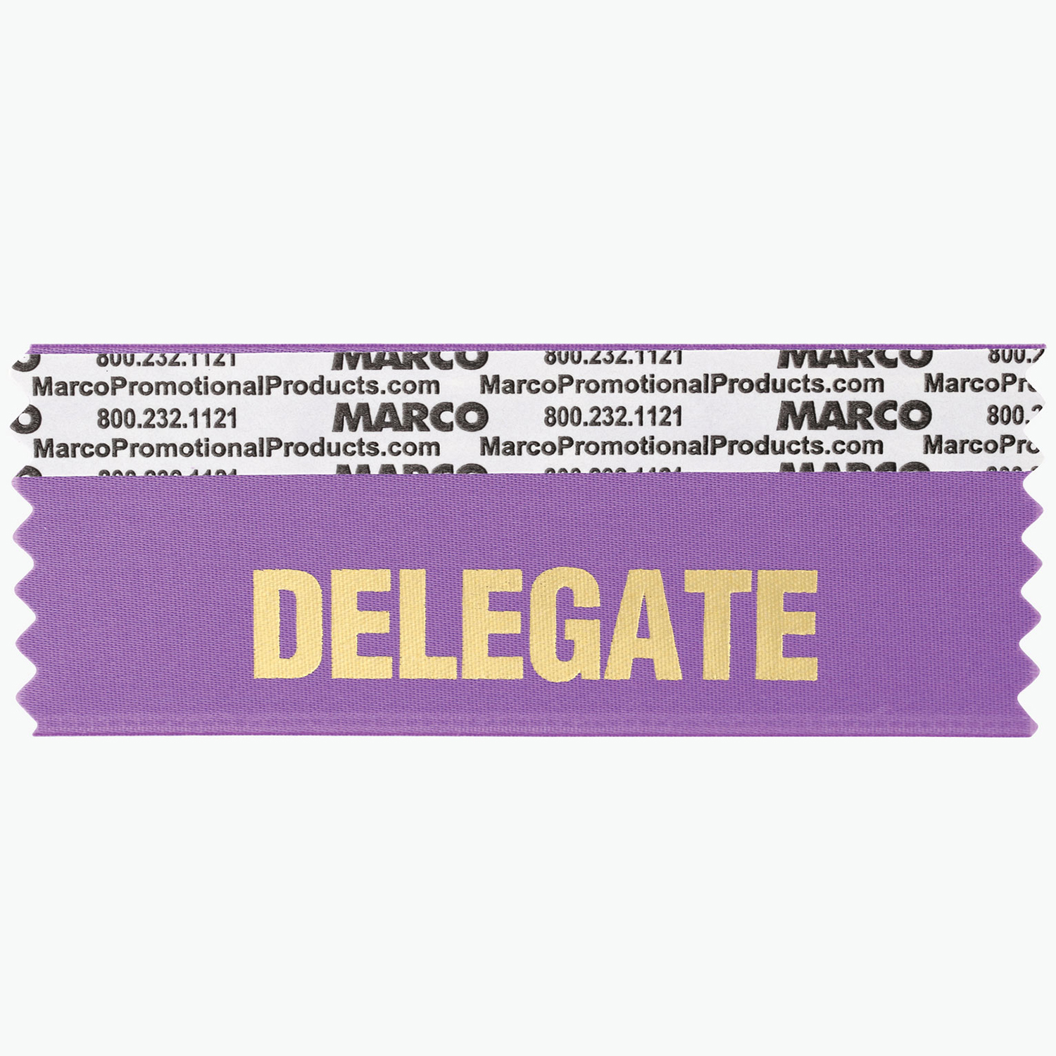 DELEGATE Ribbon - Horizontal, H1-DELEGATE - Marco Promos