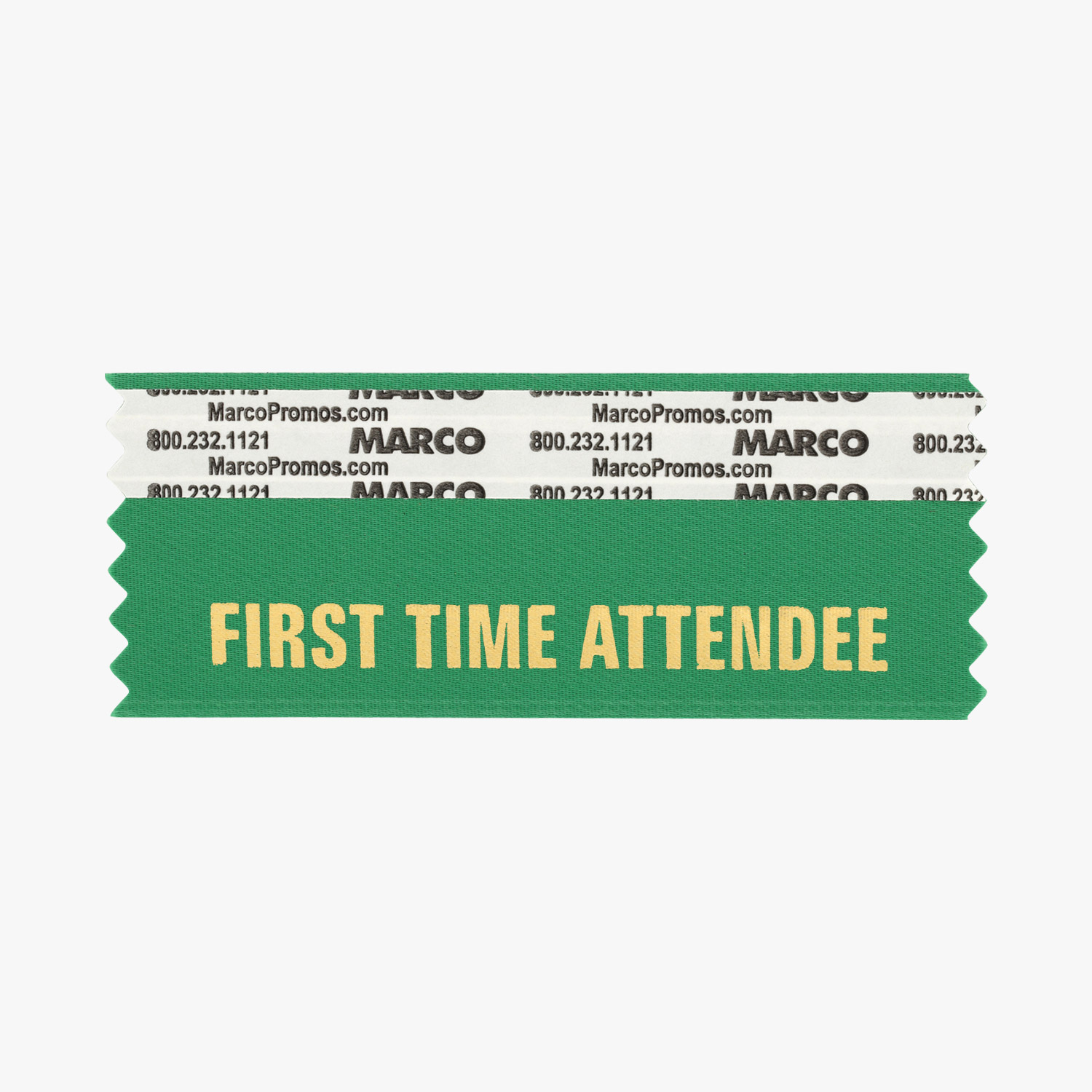 FIRST TIME ATTENDEE Ribbon - Horizontal, H1-FIRSTTIMEATT