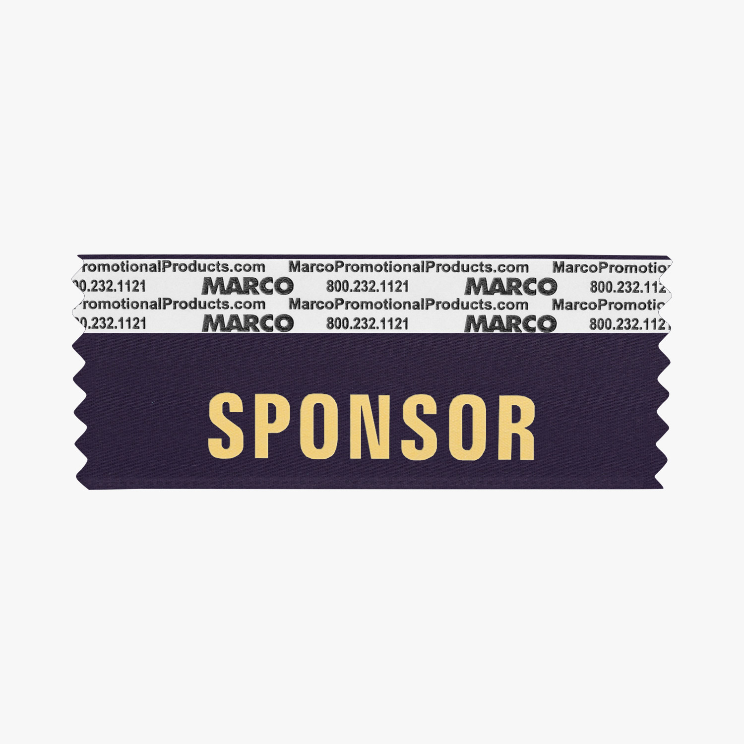 SPONSOR Ribbon - Horizontal, H1-SPONSOR