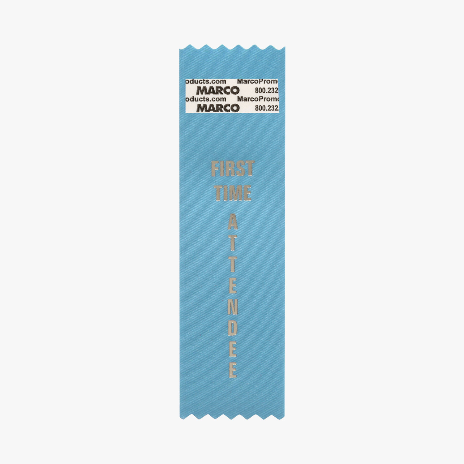 FIRST TIME ATTENDEE Ribbon - Vertical, V1-FIRSTTIMEATT