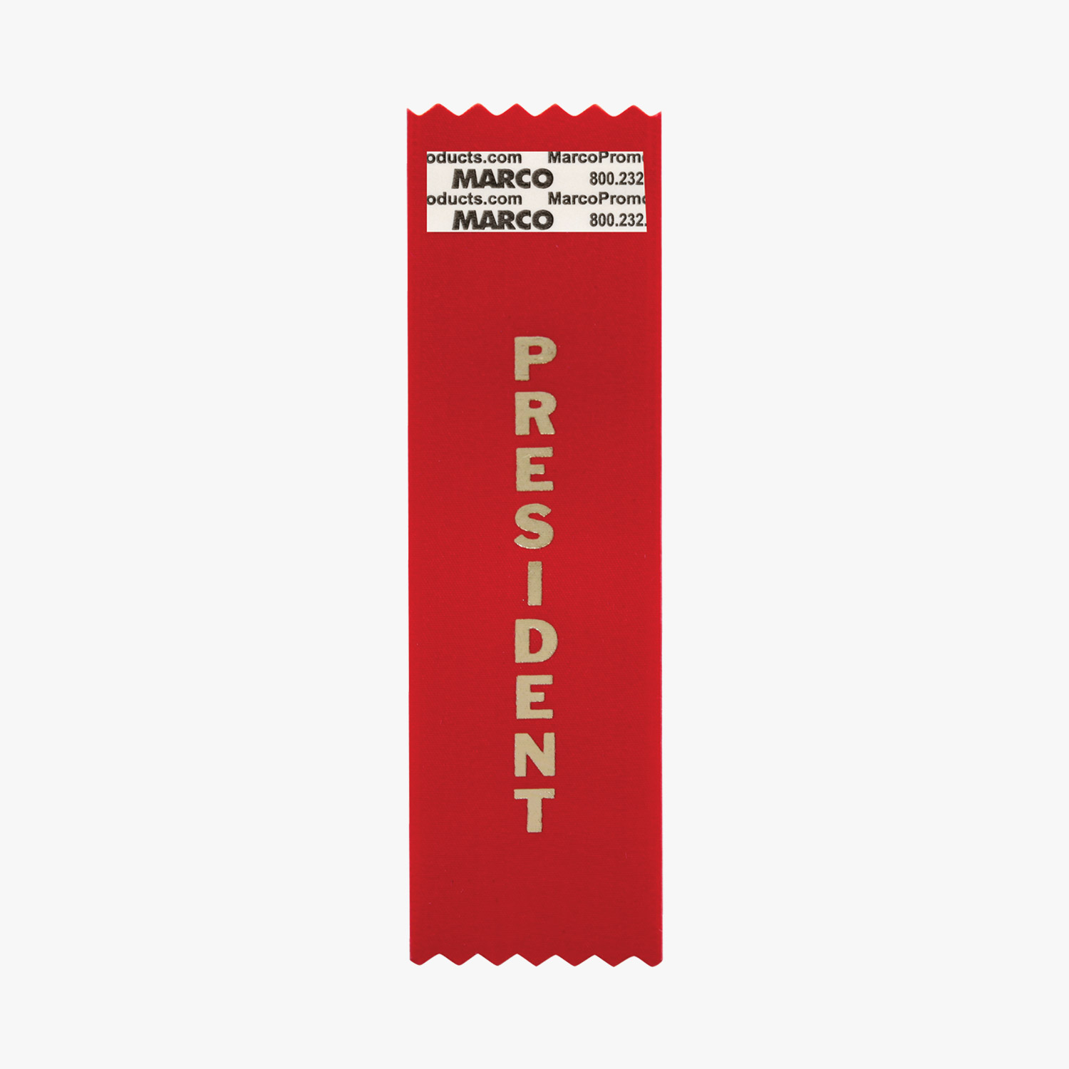 PRESIDENT Ribbon - Vertical, V1-PRESIDENT