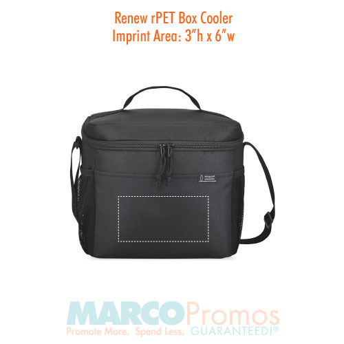 Renew rPET Box Cooler - Full Color, ODE-23015FC - MARCO Promos