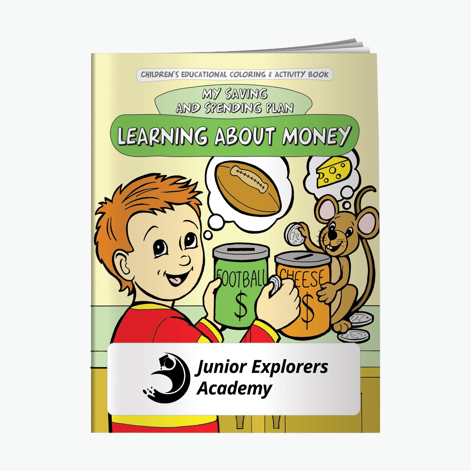 Coloring Book - Learning About Money: My Saving and Spending Plan ...