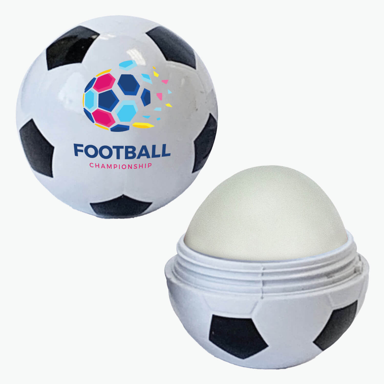 Soccer Ball Lip Moisturizer - Full Color | Marco Promos