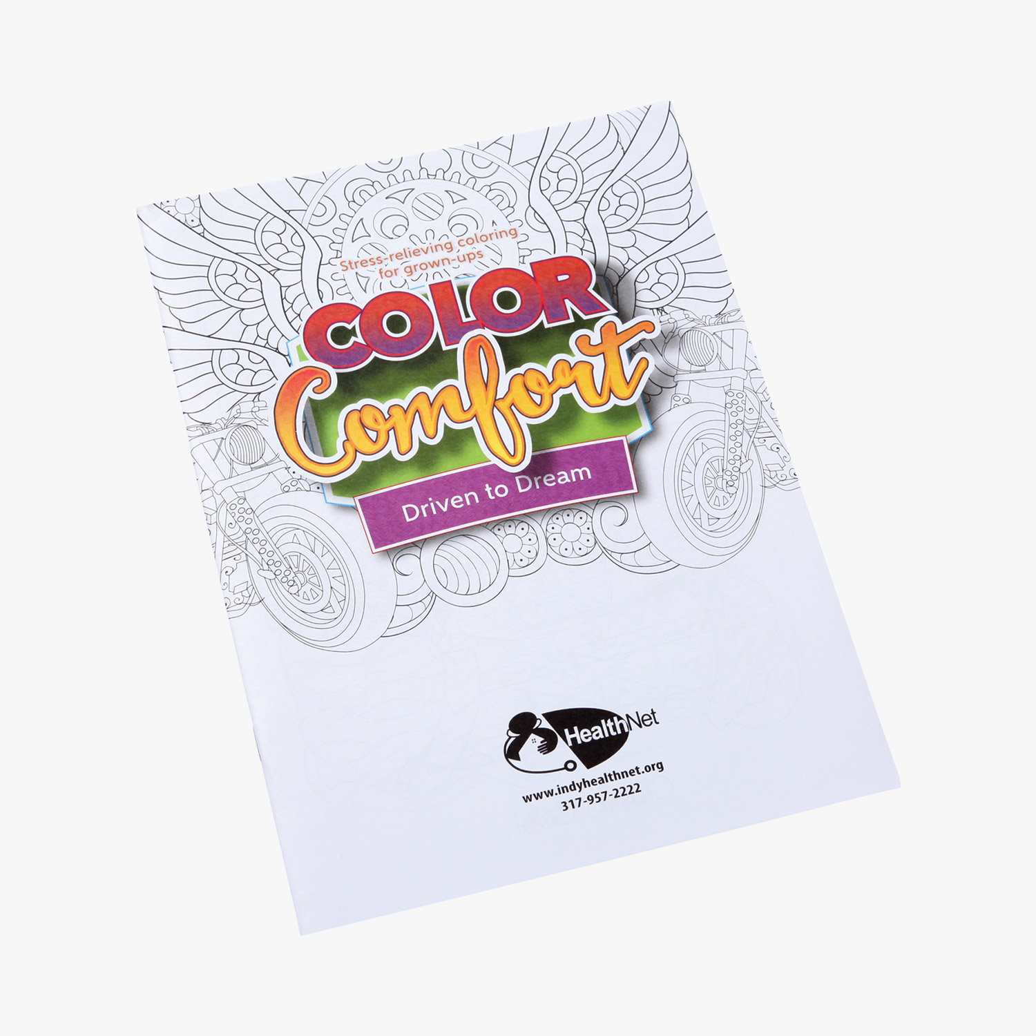Color Comfort Coloring Books for Adults, GA-16020 - Marco Promos