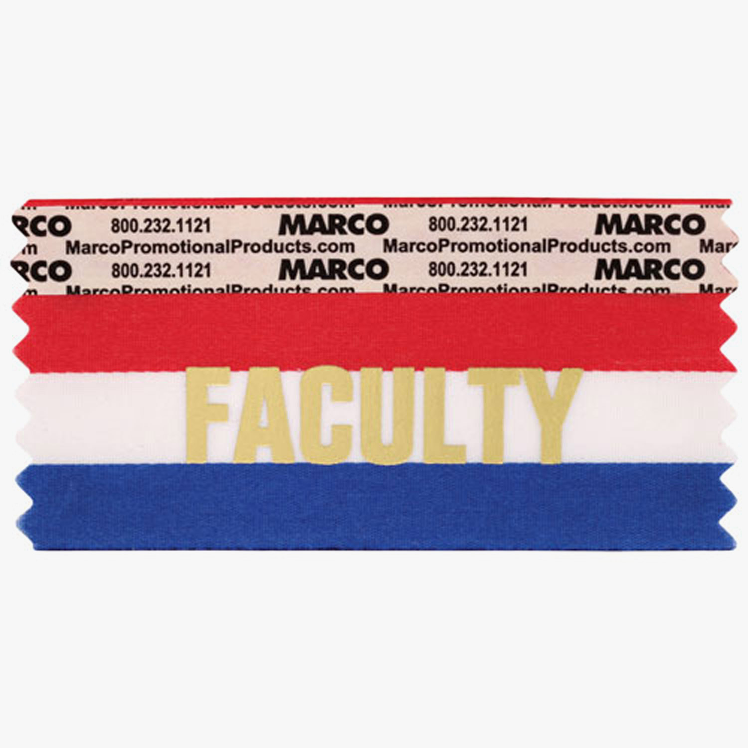 FACULTY Ribbon - Horizontal, H1-FACULTY