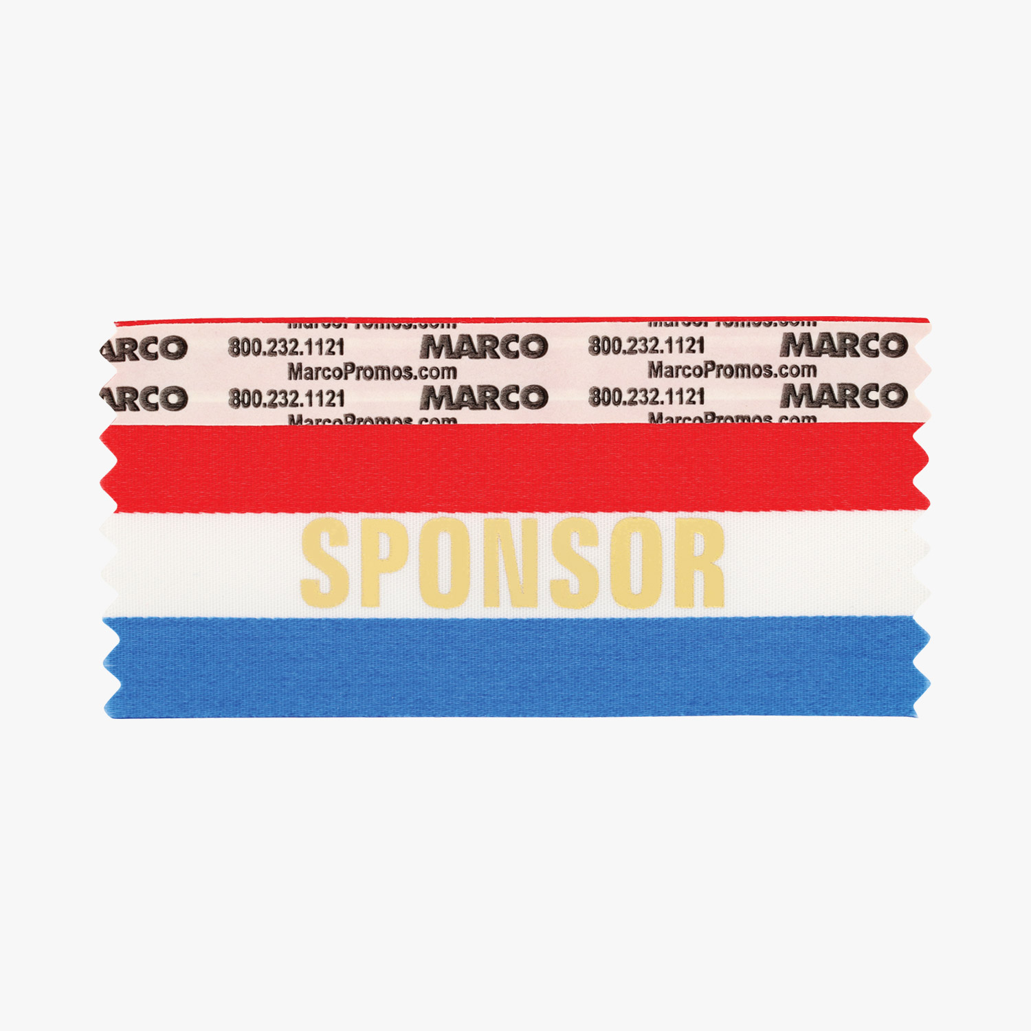 SPONSOR Ribbon - Horizontal, H1-SPONSOR