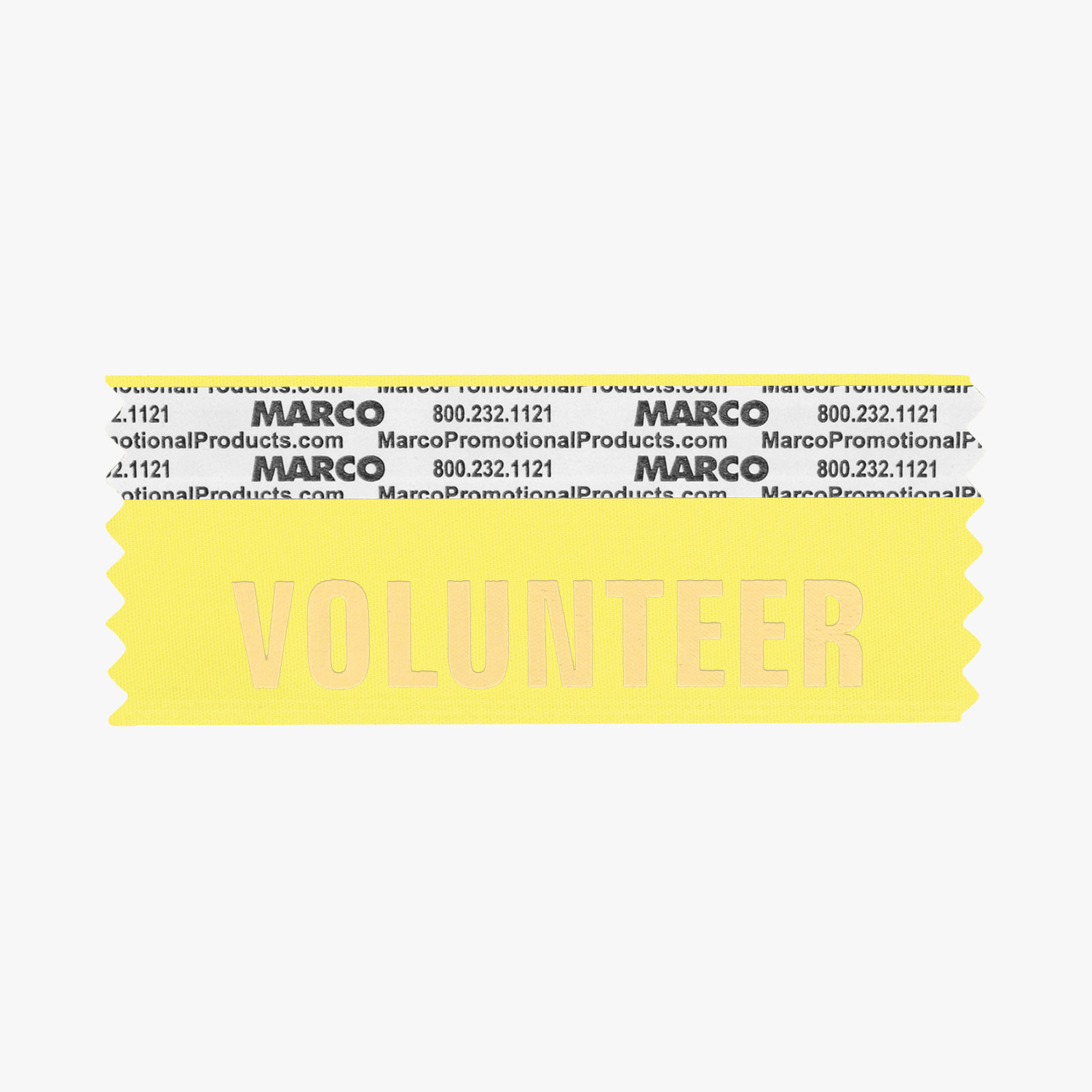 VOLUNTEER Ribbon - Horizontal, H1-VOLUNTEER