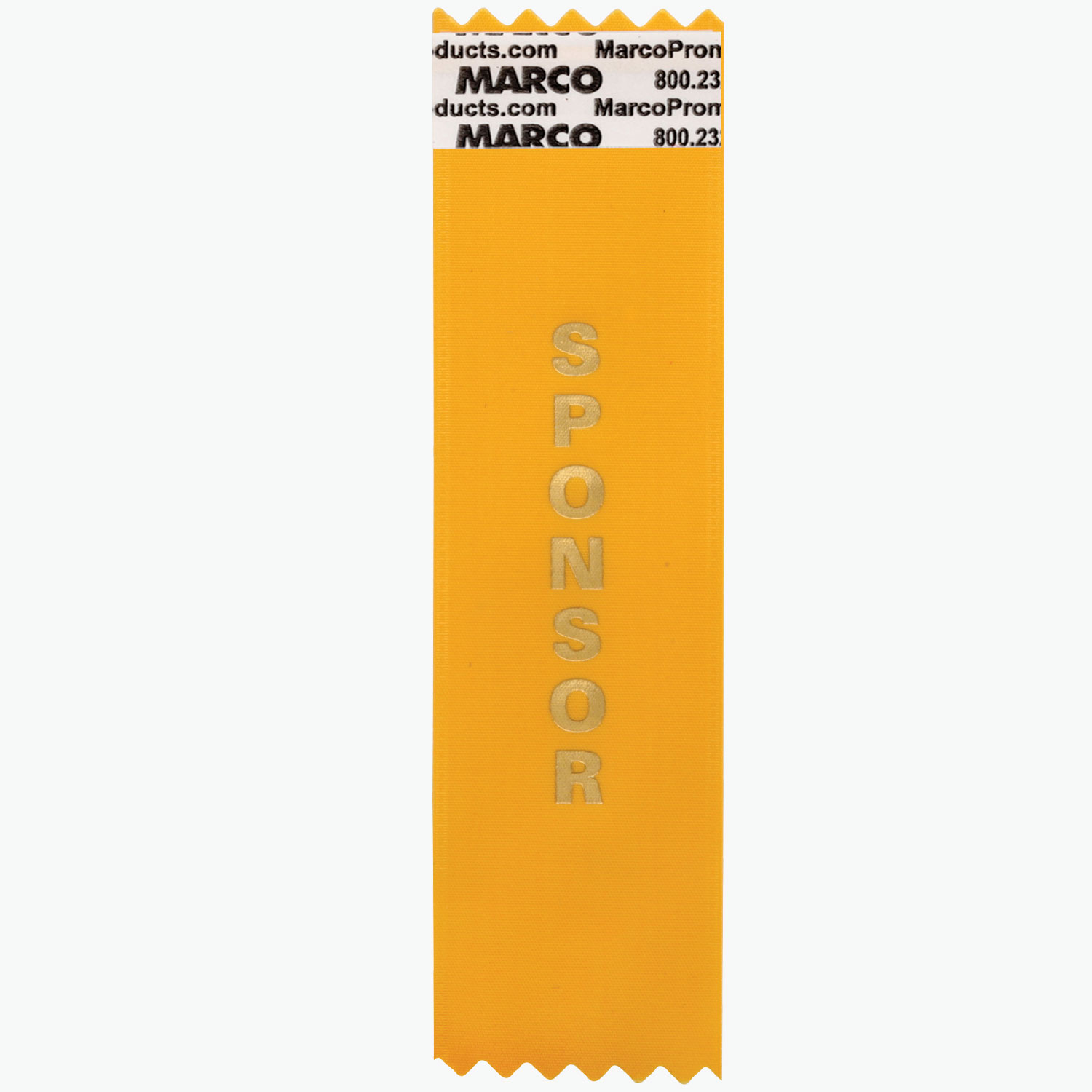 SPONSOR Ribbon - Vertical, V1-SPONSOR