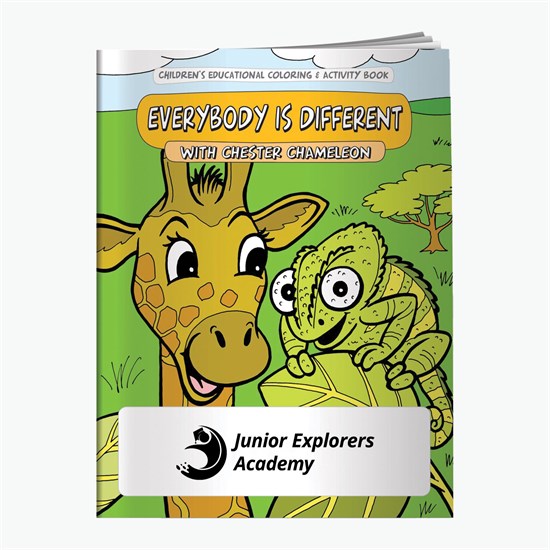 Custom Promotional Coloring Books & Books w/Business Logo - MARCO