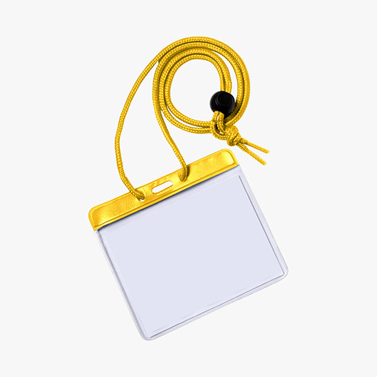 3 x 4 MARCO Ready-to-Wear Color-Coded Badge Holder Combo, BH-15016 ...