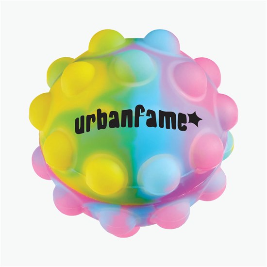 Tie Dye Push Pop Ball, GA-22043 - MARCO Promos
