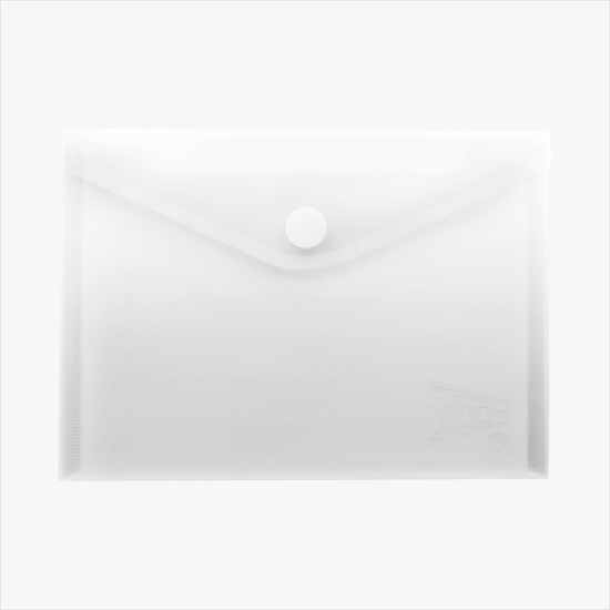 Translucent Poly Document Envelope with Velcro Closure - Blank - 7 x 9 ...