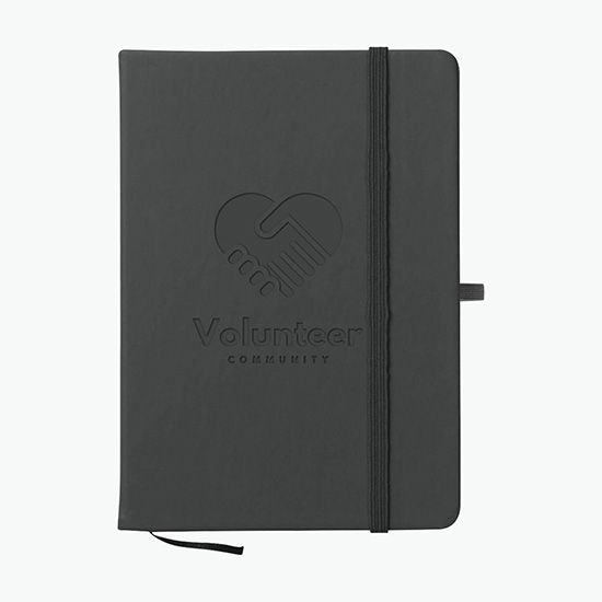 Jane 5 x 7 Journal - Debossed, WP-23006D - MARCO Promos