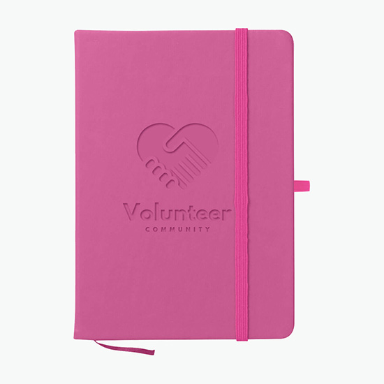 Jane 5 x 7 Journal - Debossed, WP-23006D - MARCO Promos