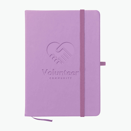 Jane 5 x 7 Journal - Debossed, WP-23006D - MARCO Promos