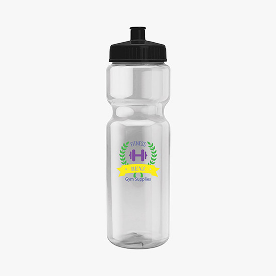 28 oz Champion Water Bottle with Push-Pull Lid - Full Color, DWE ...