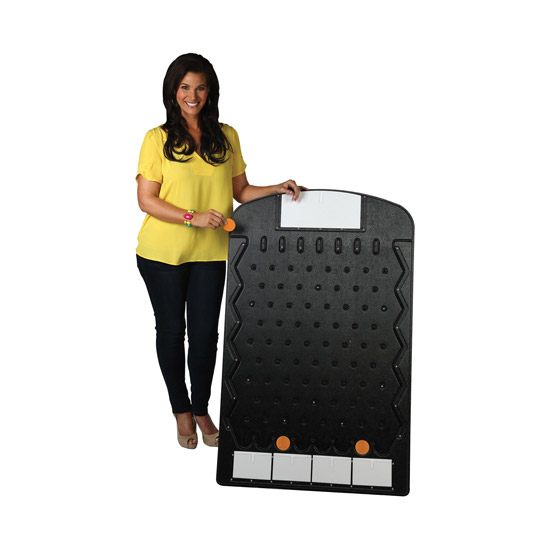 Large Prize Drop Board - Black, DY-14005 - Marco Promos