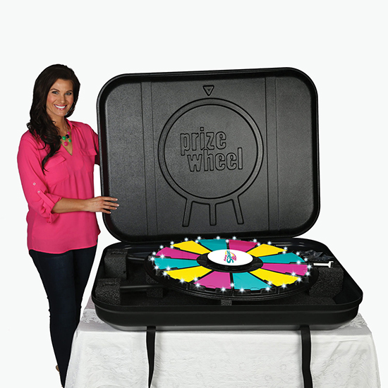 31 Prize Wheel Travel Case, DY-22019