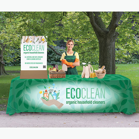 24 Enviro Board Tabletop Display - Double Sided, DYE-23015 - Marco Promos