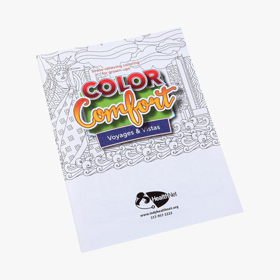 Color Comfort Coloring Books for Adults, GA-16020 - Marco Promos