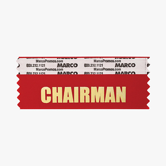 CHAIRMAN Ribbon, H1-CHAIRMAN - MARCO Promos