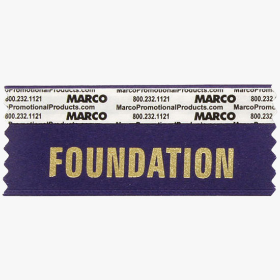 FOUNDATION Ribbon - Horizontal, H1-FOUNDATION