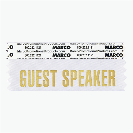GUEST SPEAKER Ribbon - Horizontal, H1-GUESTSPEAKER