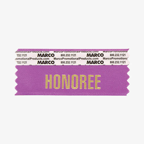 HONOREE Ribbon - Horizontal, H1-HONOREE
