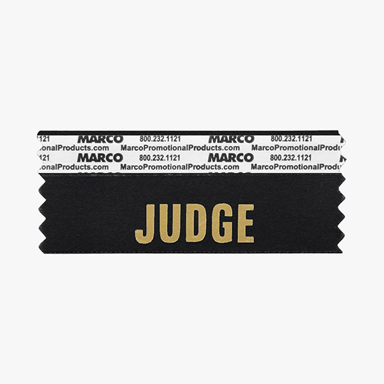 JUDGE Ribbon - Horizontal, H1-JUDGE