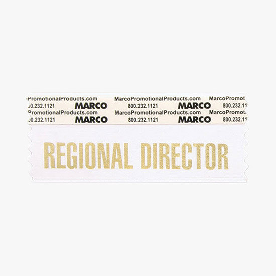 REGIONAL DIRECTOR Ribbon - Horizontal, H1-REGIONALDIRECT