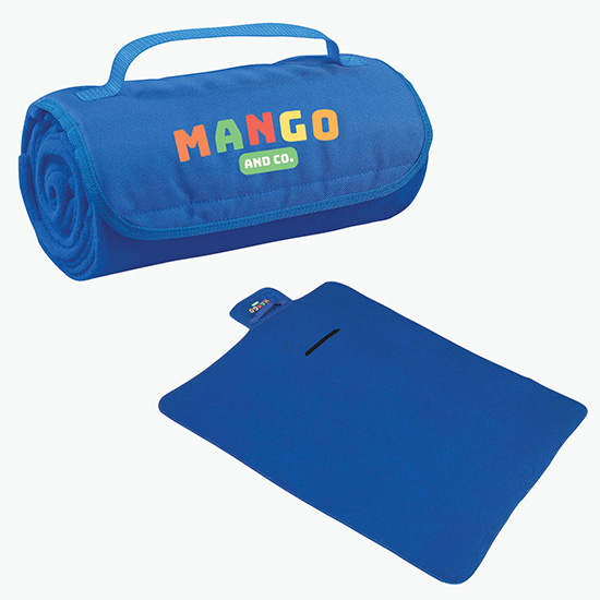 Fleece Roll-Up Blanket - Full Color | Marco Promos