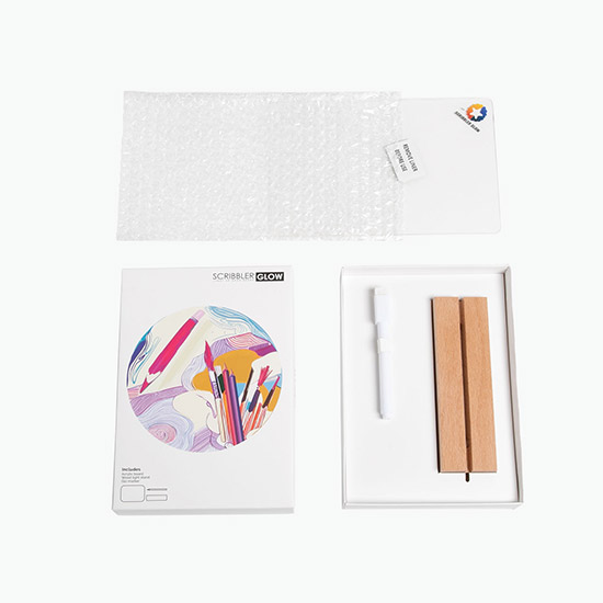 Scribbler Glow Memo Board, OF-23008 - MARCO Promos