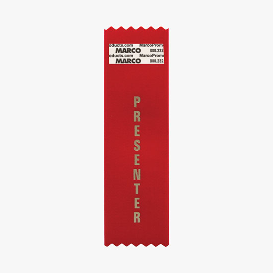 PRESENTER Ribbon - Vertical, V1-PRESENTER