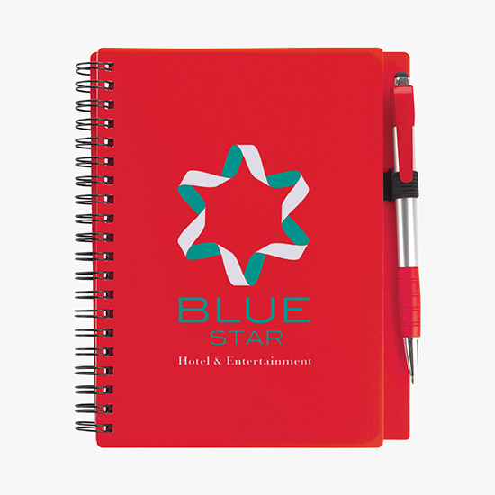 Notebook with Element Stylus Pen Combo, WP-16015 - Marco Promos