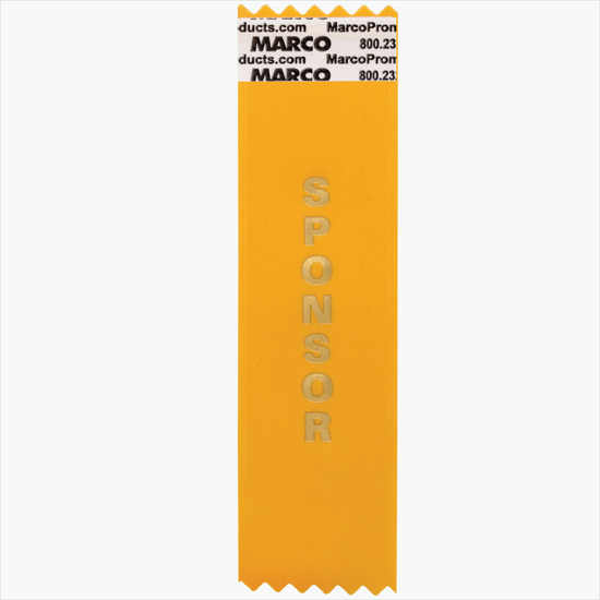 SPONSOR Ribbon - Vertical, V1-SPONSOR