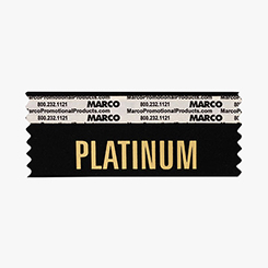 PLATINUM SPONSOR Ribbon - Horizontal, H1-PLATINUMSPON
